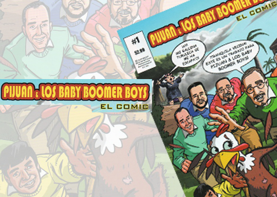 Comic Pijuán y Los Baby Boomer Boys