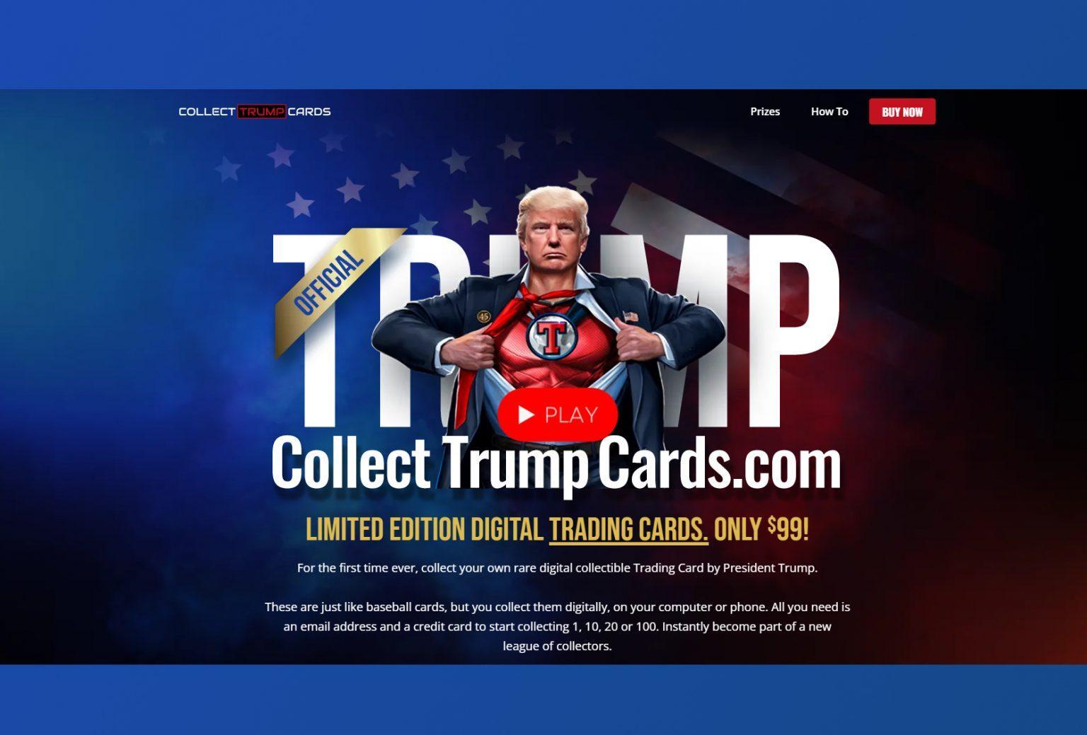 Donald Trump, Anuncia Tarjetas de Colección con su imagen - Tinta(A)Diario